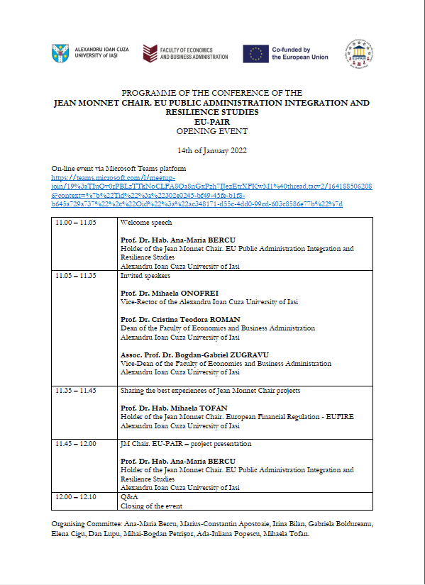 EU-PAIR Opening Conference | EU-PAIR